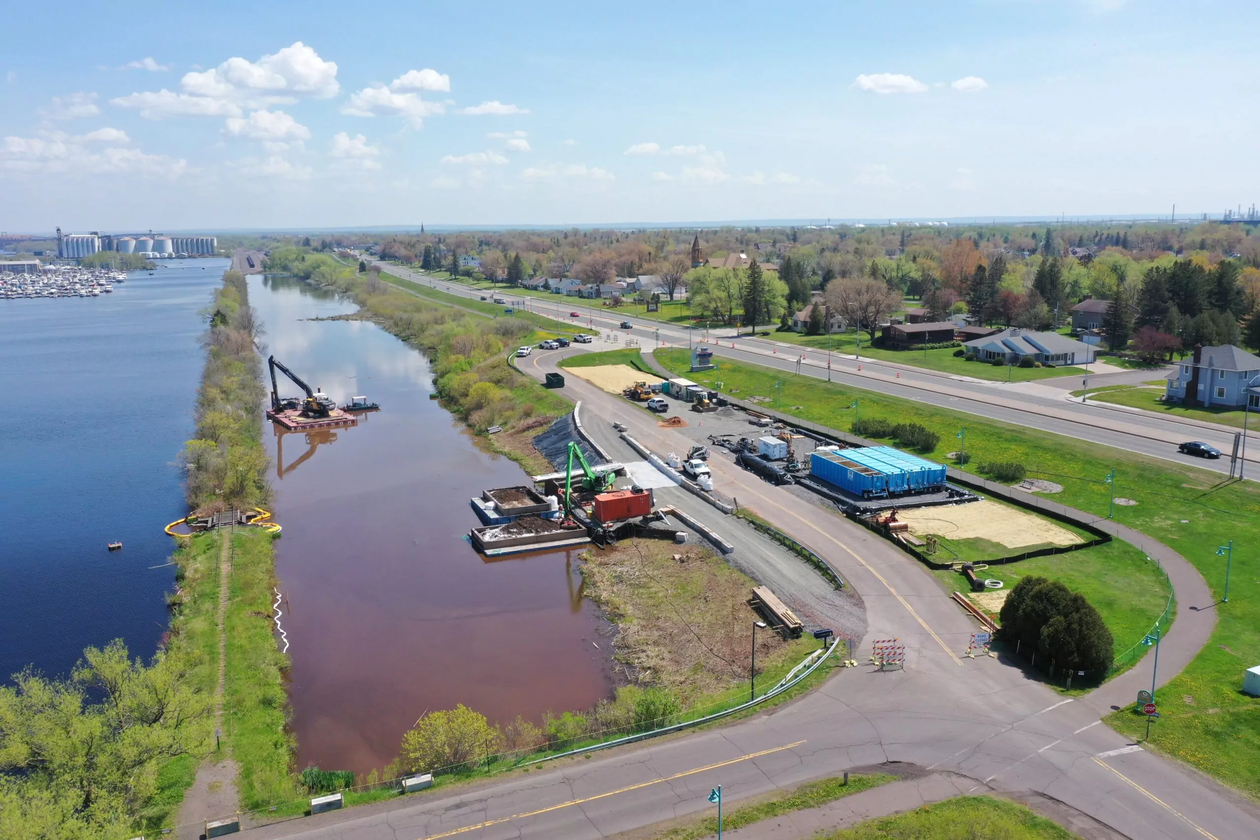 Pickle Pond Remedial and Habitat Construction | White Lake Dock & Dredge